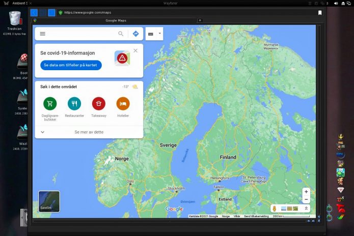 Take a Google Maps tour with MorphOS Today - Amitopia