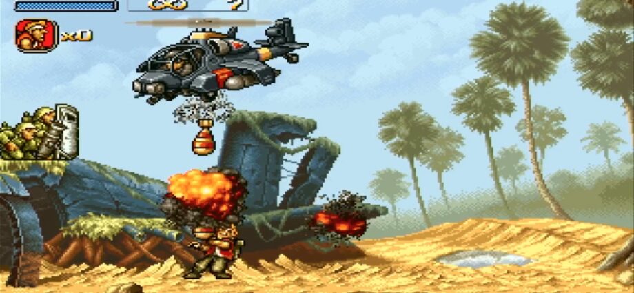 Mini Metal Slug on Classic Amiga gameplay Review - Amitopia