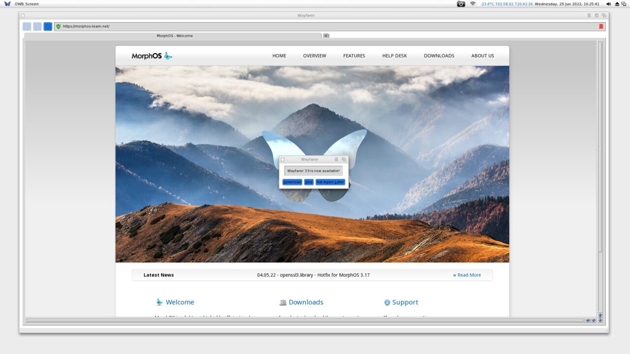MorphOS News Archives - Amitopia