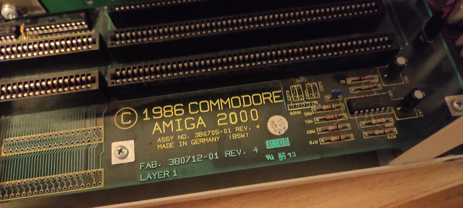 Amiga 2000 at the Amitopia Office - Amitopia